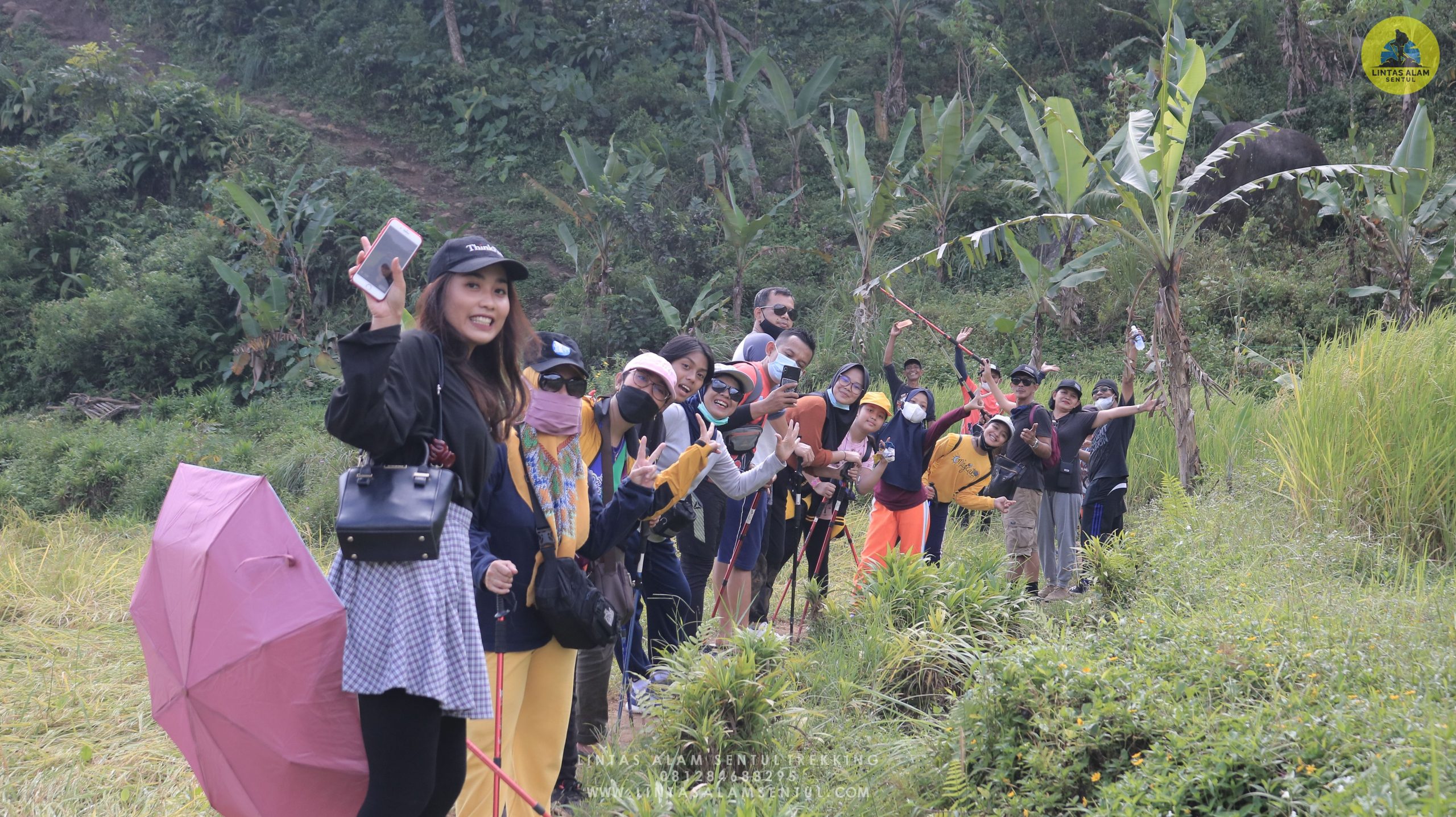 Tracking di Kawasan Sentul banyak dari Jakarta